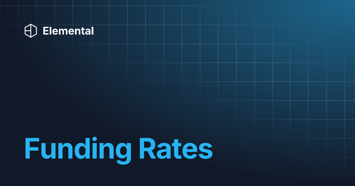 Funding Rates | Elemental